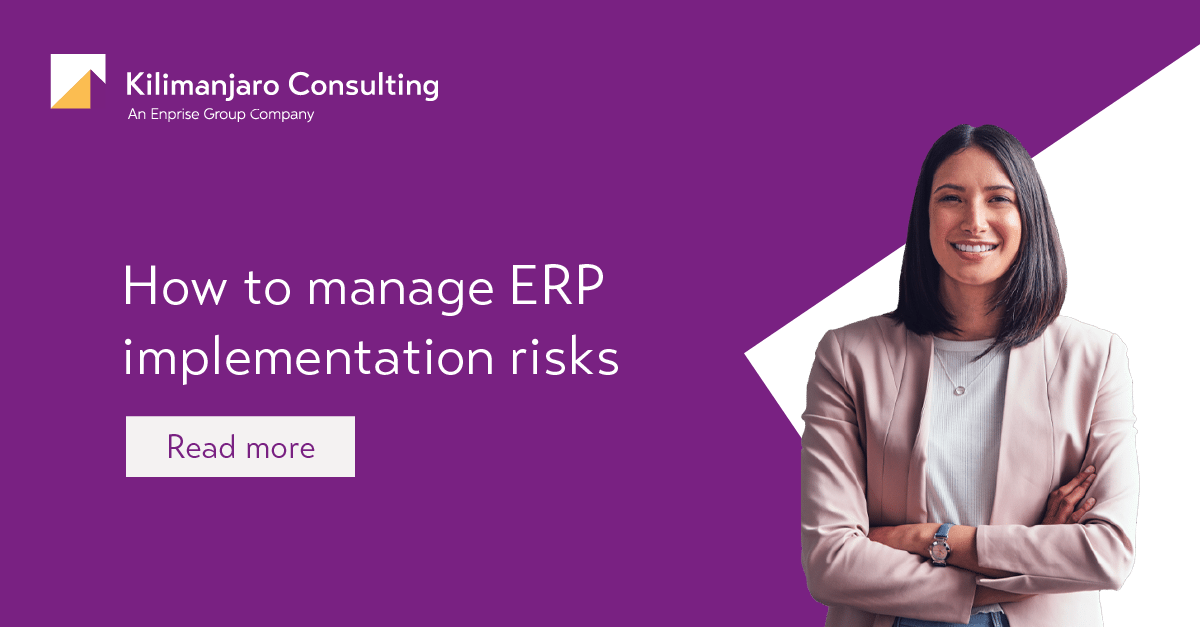 How can CFOs and CEOs manage MYOB ERP implementation risk?